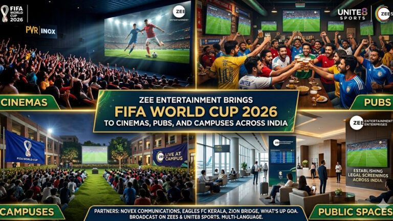 Zee Entertainment brings FIFA World Cup 2026 to cinemas, pubs and ...